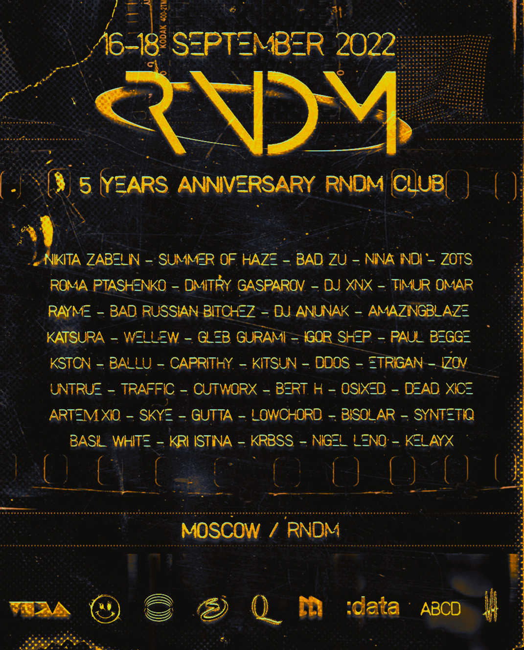 RNDM: RNDM Club 5 Years Anniversary